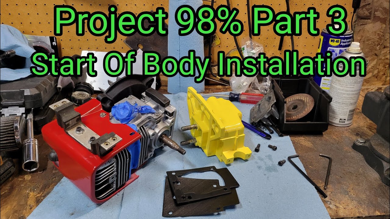 McCulloch Super Pro 125 101B Project 98% Part 3 - YouTube