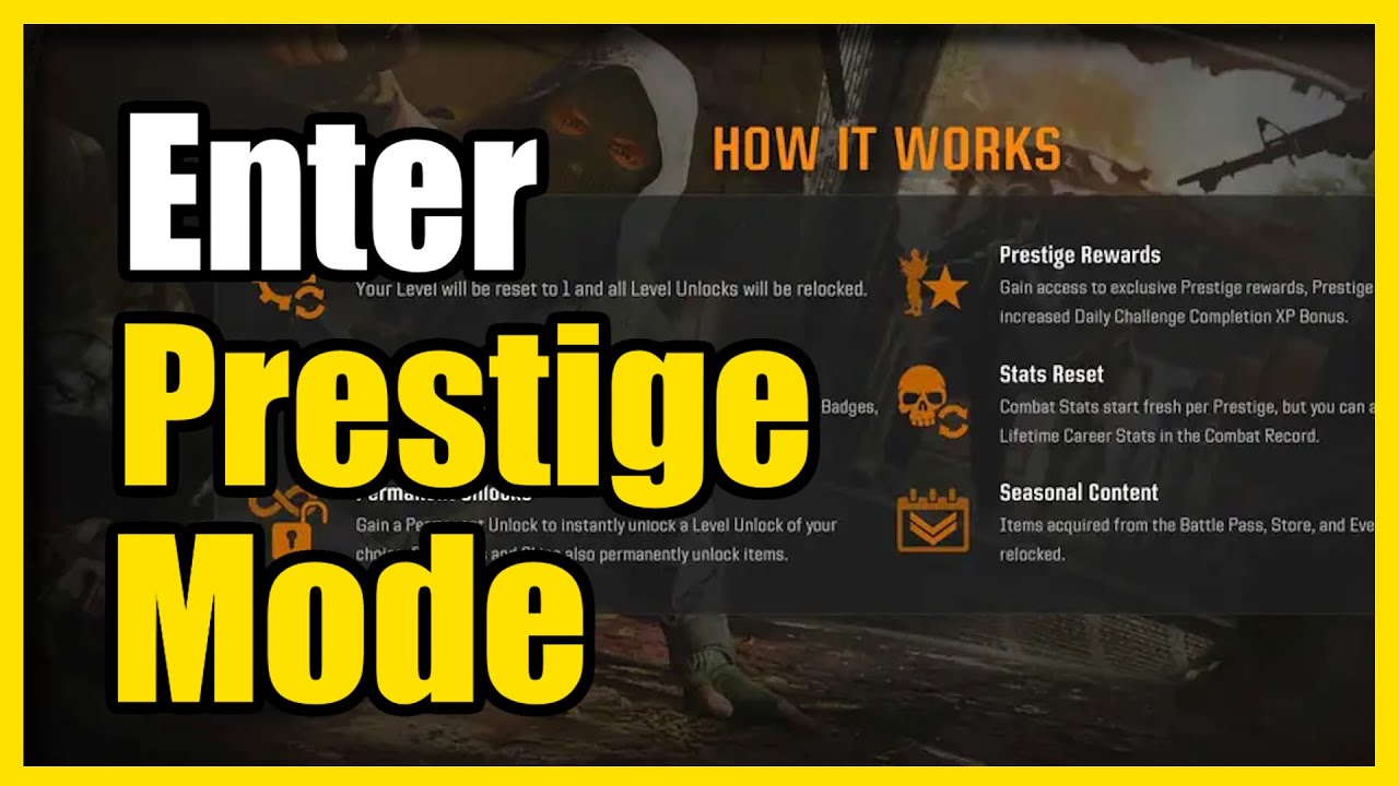 How to Enter 1st Prestige Mode in COD Black Ops 6 (Use Unlock Token ...