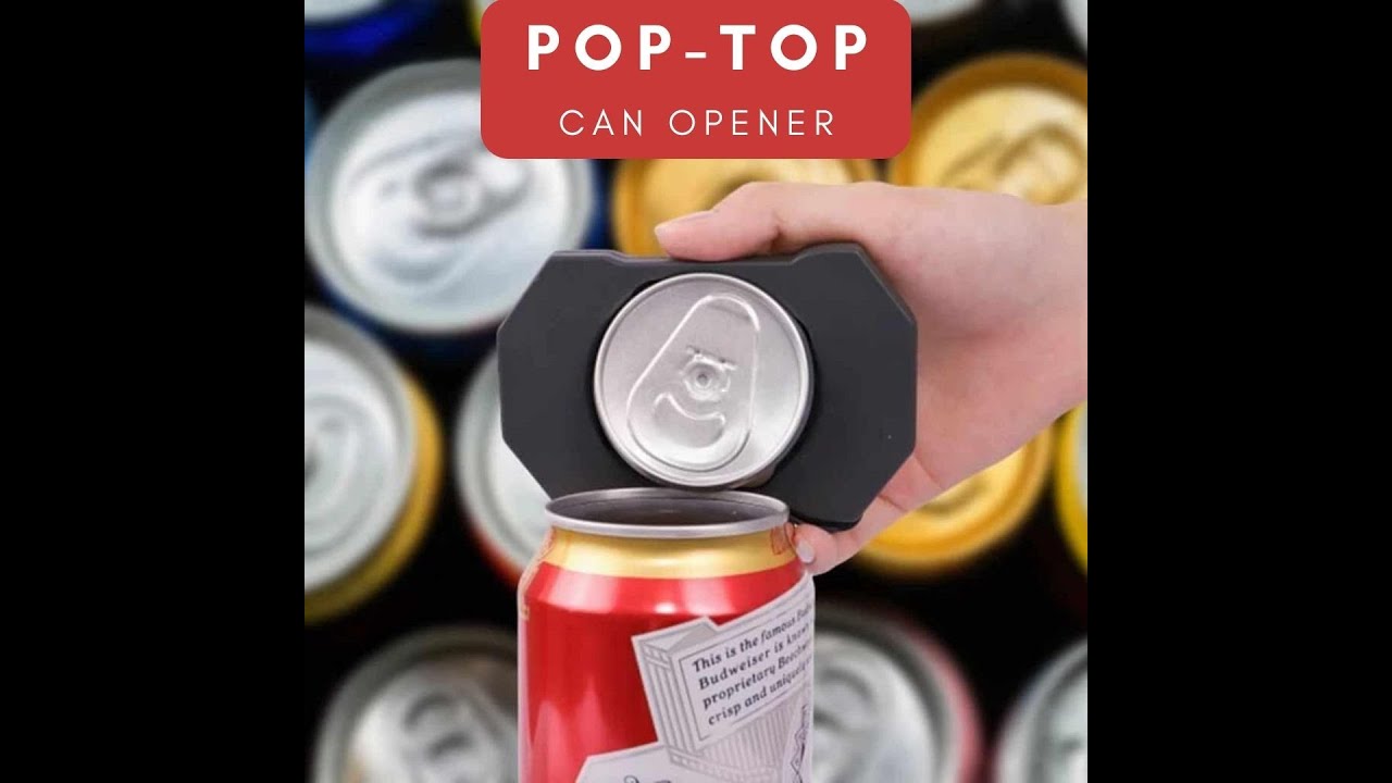 Pop-Top Can Opener | Badaaboom - YouTube