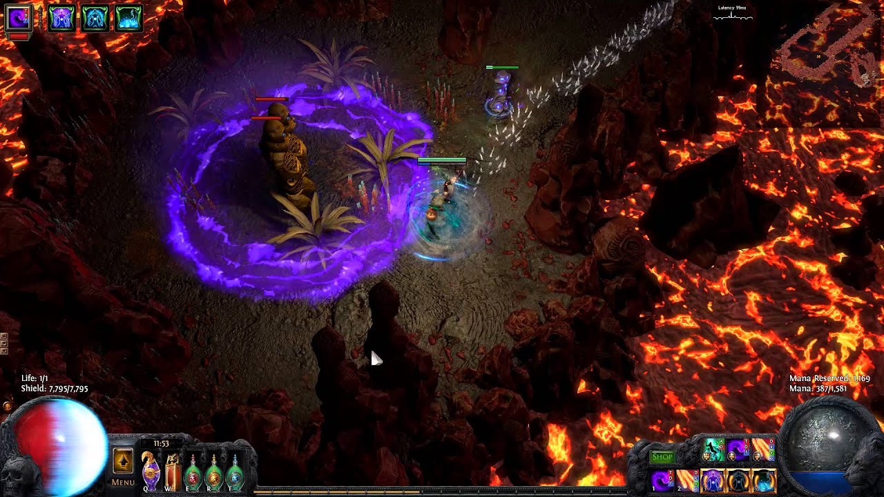 Legasi's Masterpiece - Volcano Boss T10 easy kill - YouTube