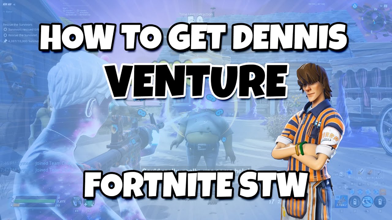 How to Complete the Venture Zone Quests SOLO | New Venture Hero Dennis ...