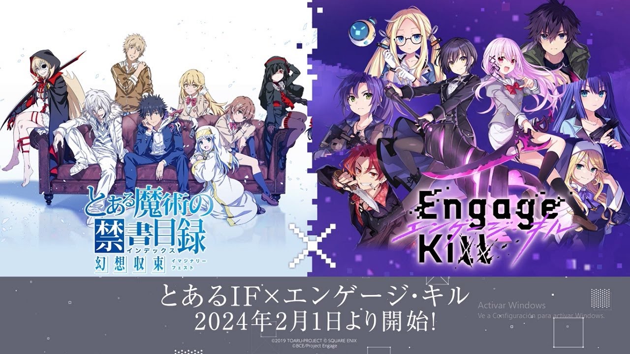 『Toaru Majutsu no Index: Imaginary Fest』×『Engage Kill』PV Trailer HD - YouTube
