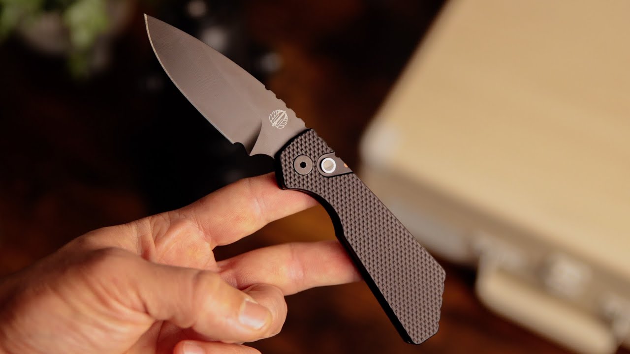 THIS KNIFE HAS A KICK! | Pro-Tech x Strider PT Plus - YouTube