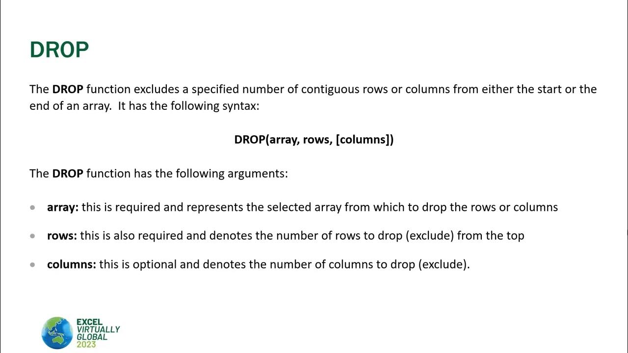 40 LIAM BASTICK Financial Modelling with Dynamic Arrays - YouTube