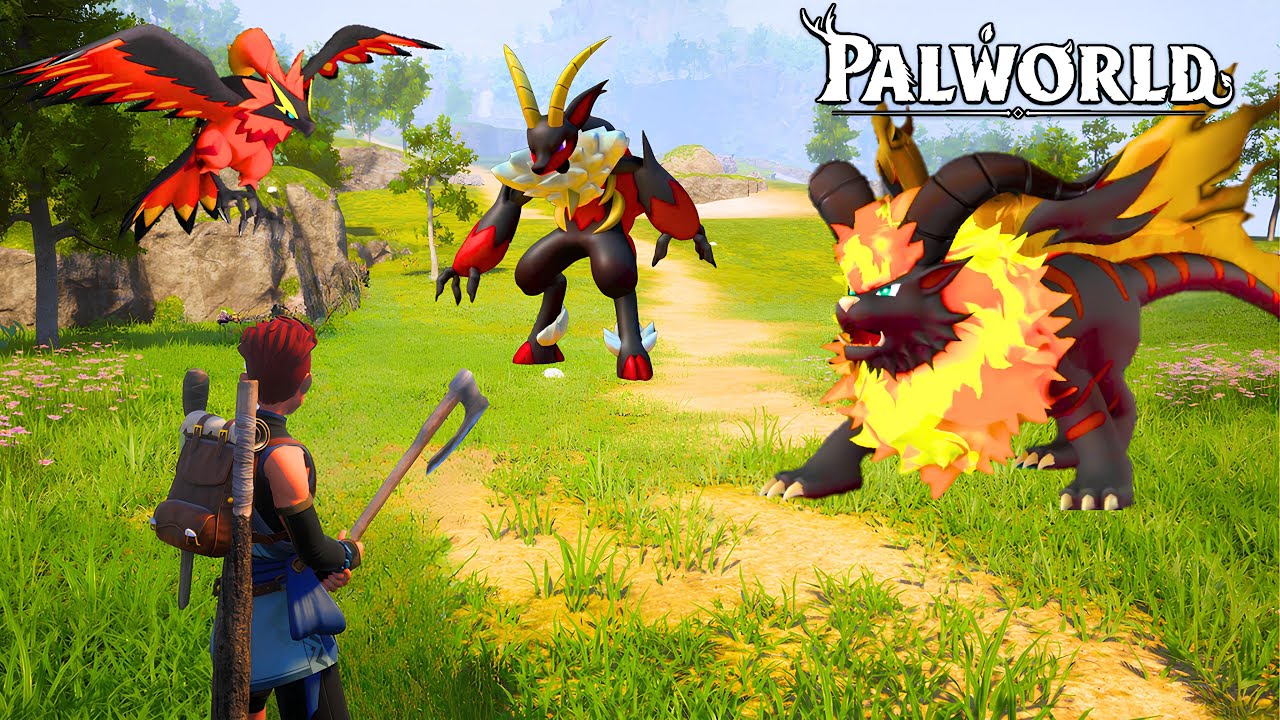 FINALLY I CAPTURED MOST DANGEROUS FIRE PALS IN PALWORLD | PALWORLD ...