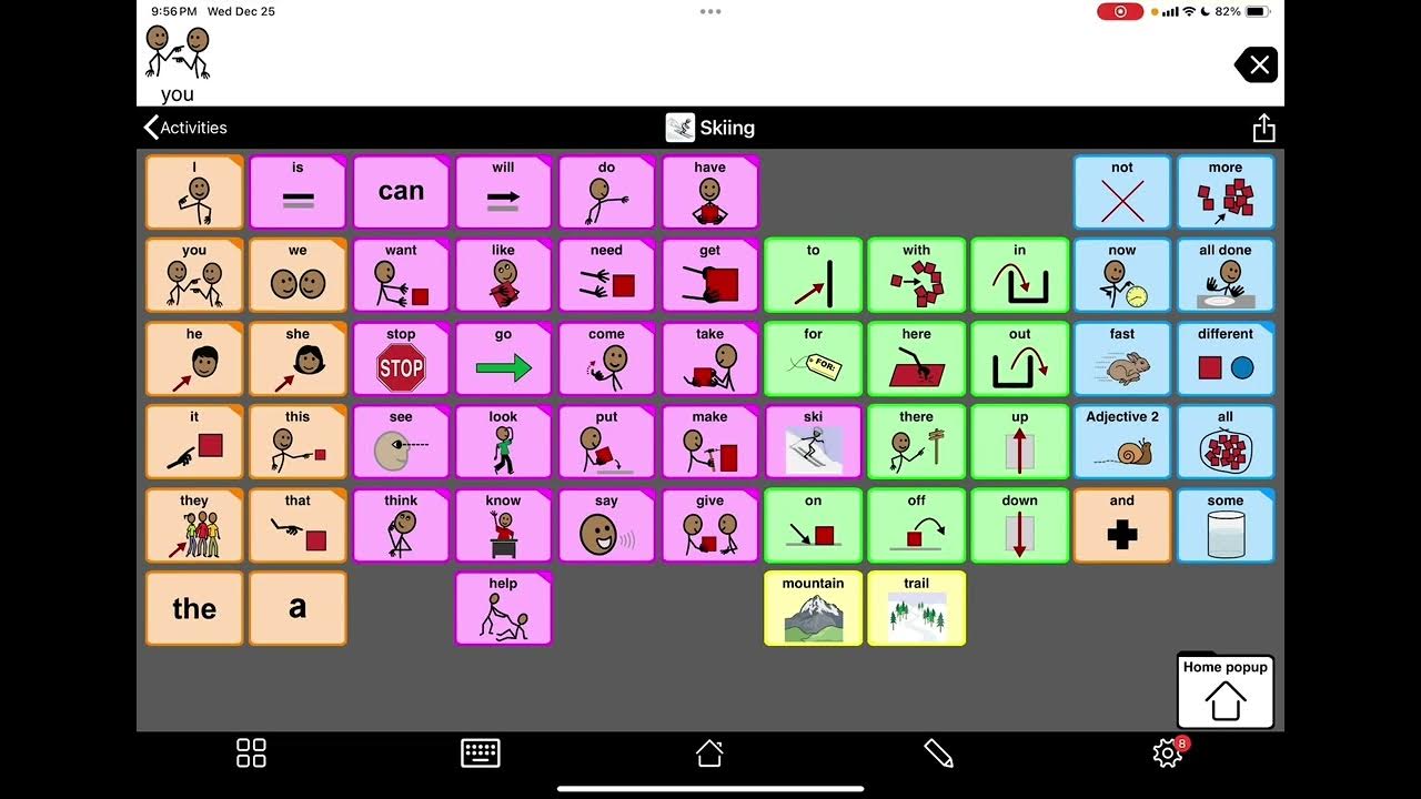 Using Folder Templates in Proloquo2Go When Creating New Folders for ...