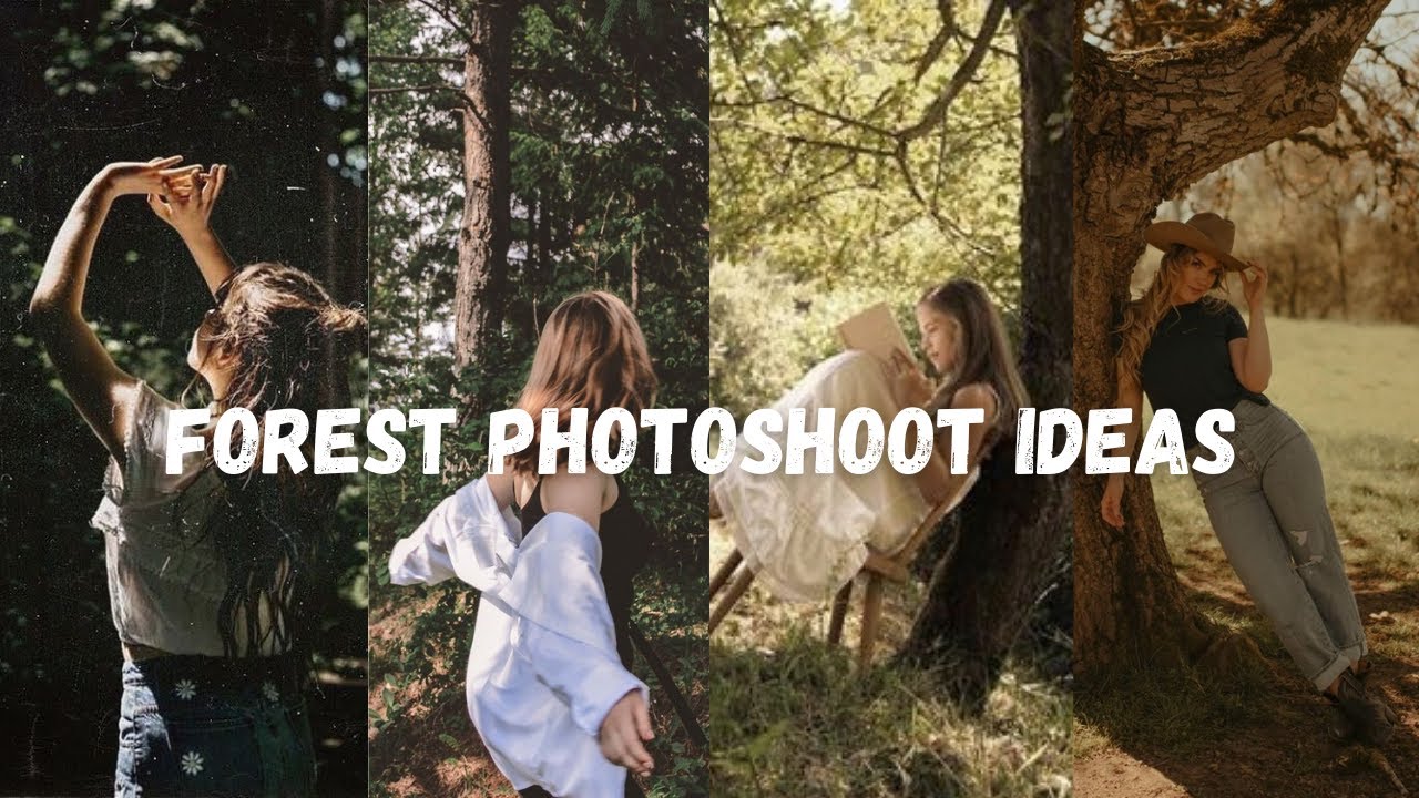 Forest Photoshoot Ideas || How to photograph a Forest|| How to pose ...