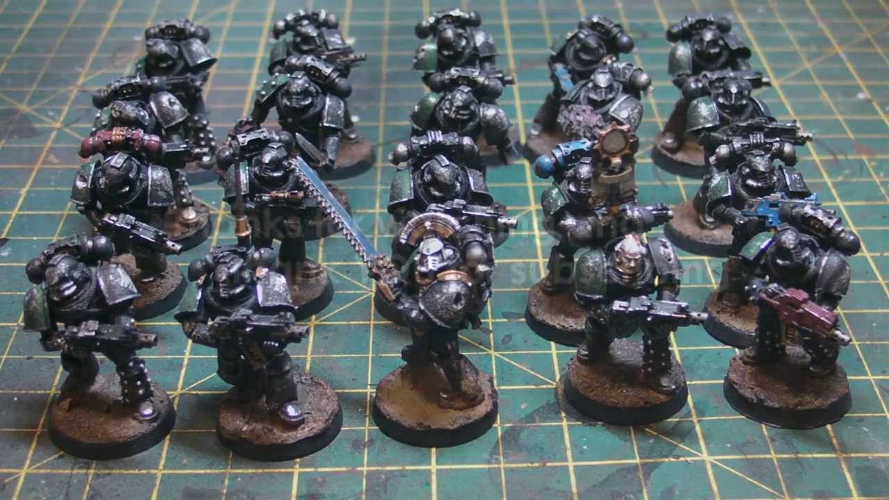Horus Heresy Raven Guard: Legion Tactical Squad - YouTube