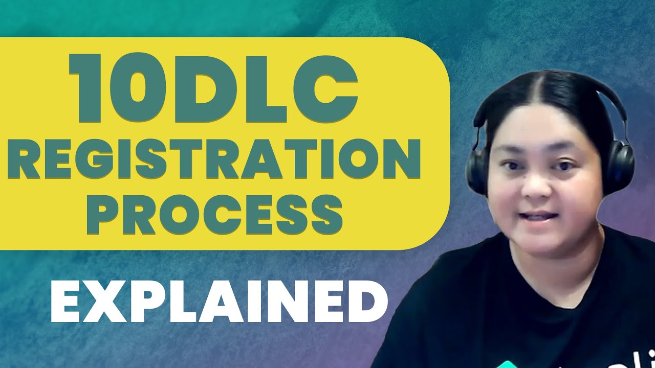 How to Successfully Complete the 10DLC Registration - YouTube