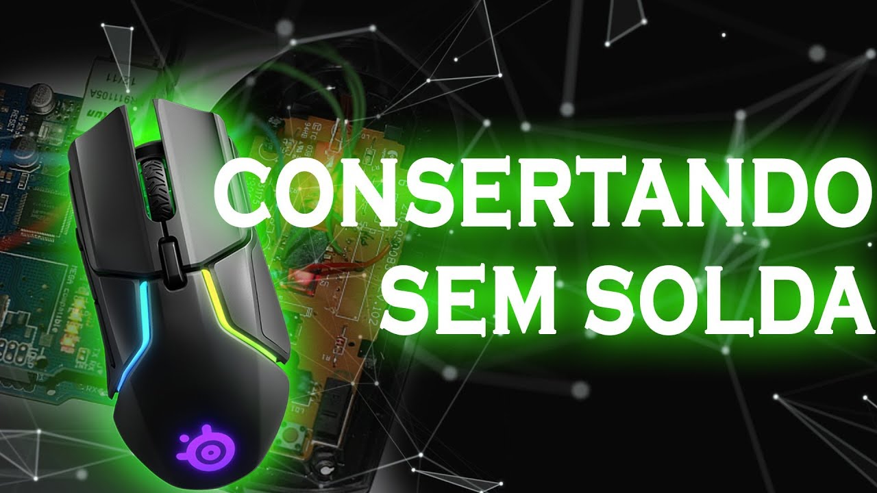 COMO CONSERTAR MOUSE -CYBERtech - YouTube