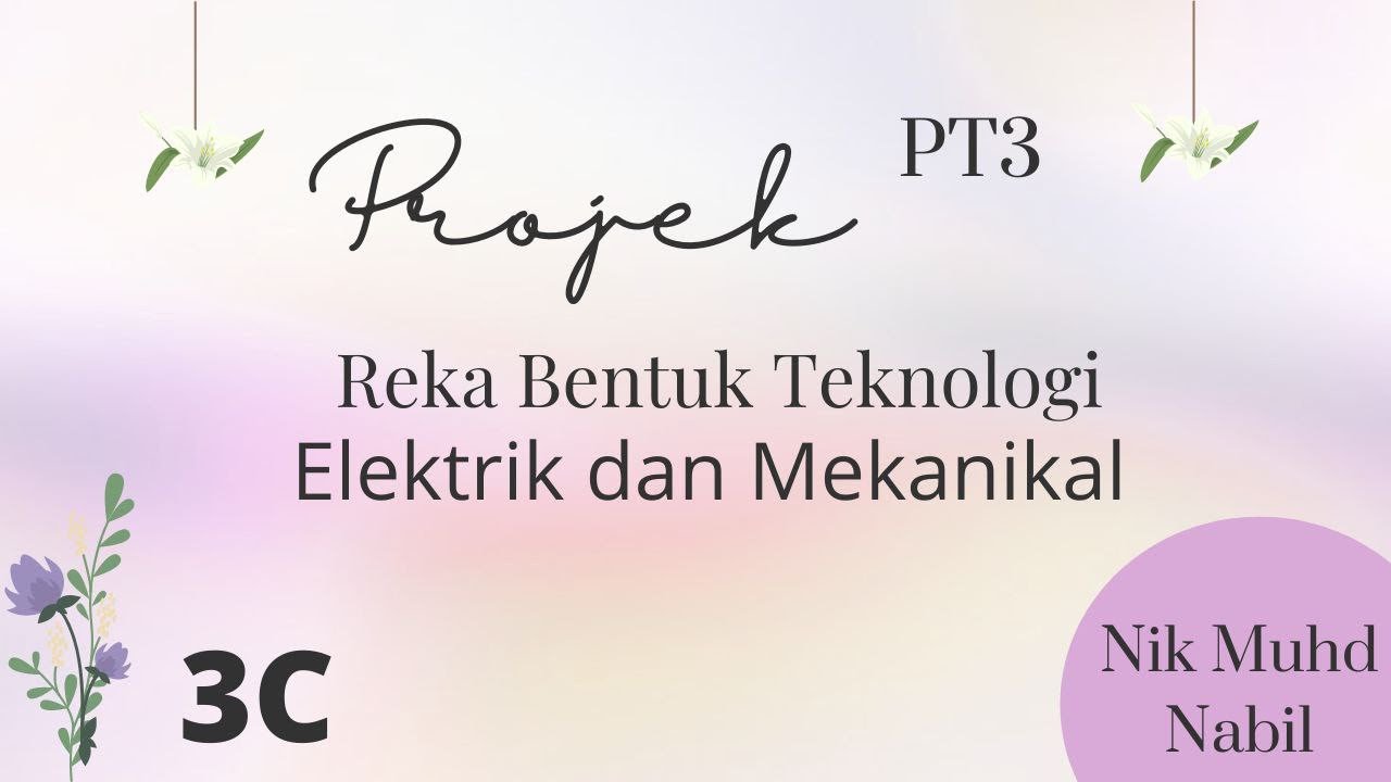 Projek RBT Tingkatan 3 - Kipas Mini - YouTube