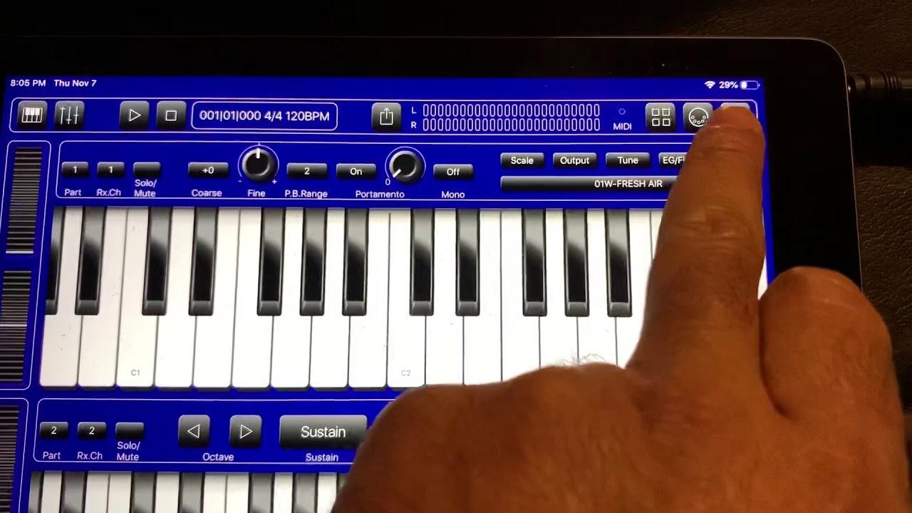 Como conectar un iPad con cables Midi - YouTube