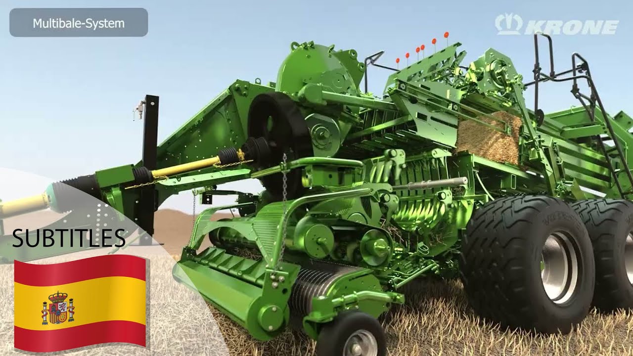 KRONE BiG Pack 5. gen. animación – Español - YouTube