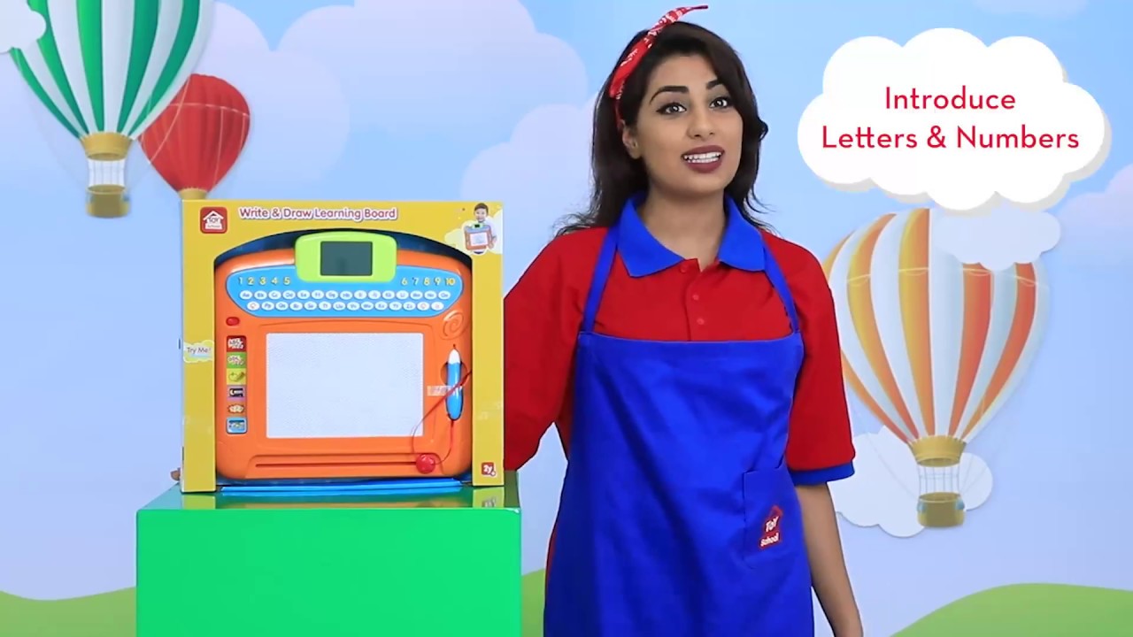 Write & Draw Learning Board_ EN - YouTube