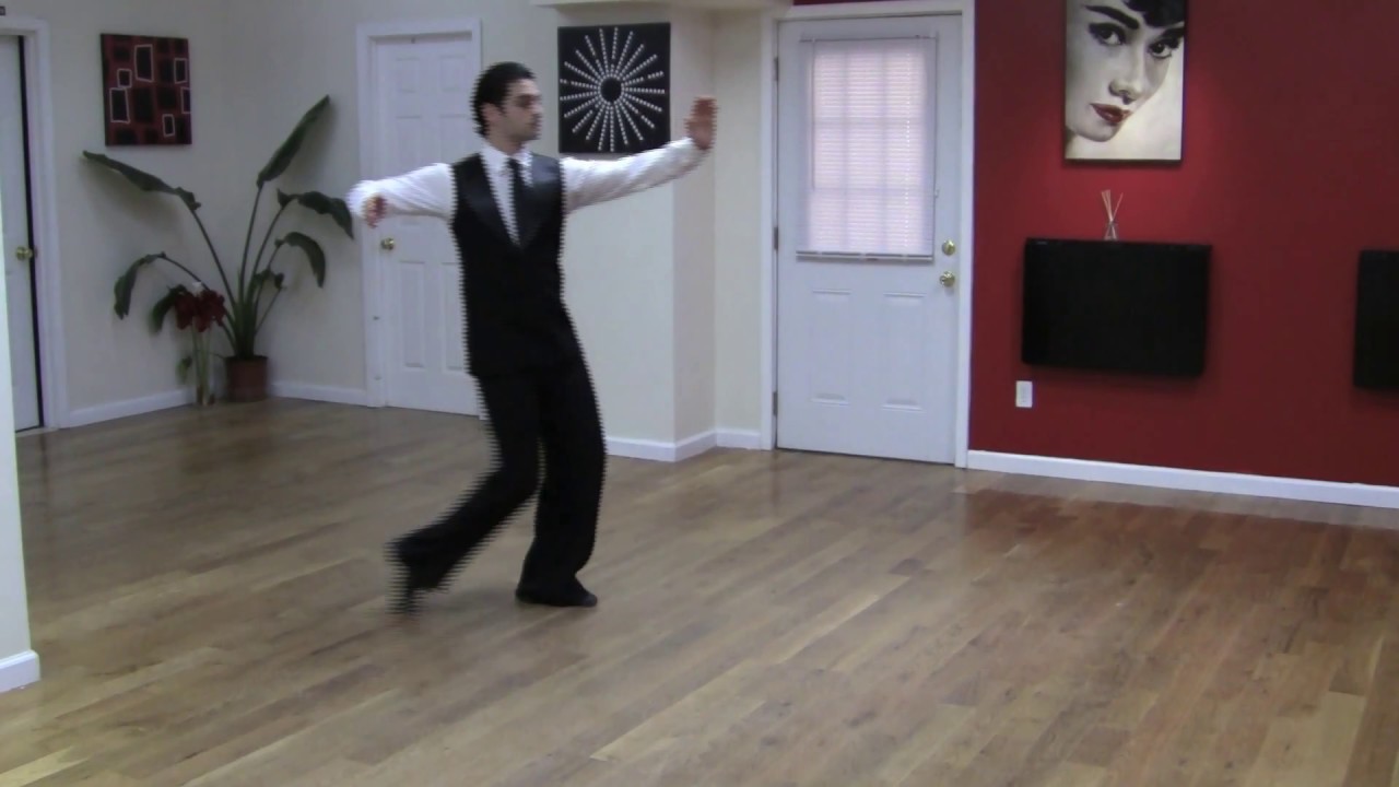 How To Dance Tango Promenade Left - YouTube