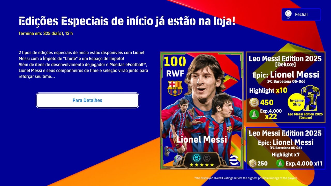 eFootball™ 2025_ Leo Messi Edition [Deluxe] : Lionel Messi (FC ...