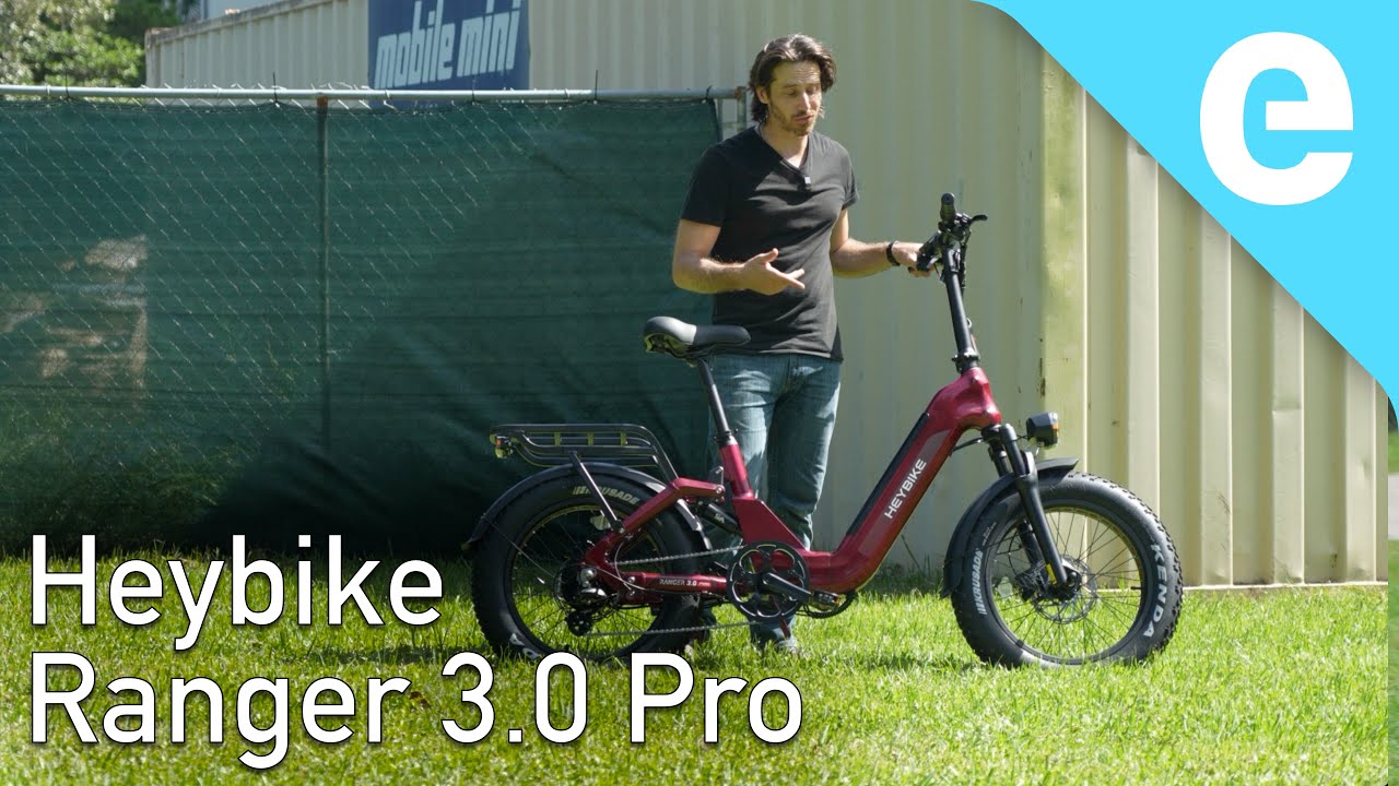 Heybike Ranger 3.0 Pro Review: Comfy Cruising Folding E-Bike - YouTube