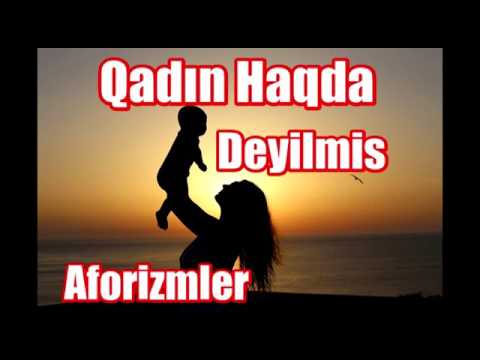 Qadin müqəddəsdir bilenler üçün