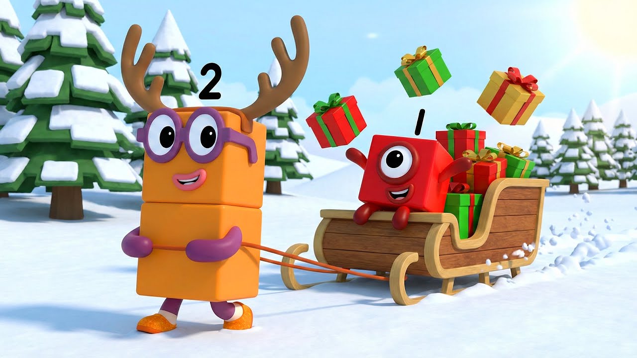 Numberblocks Play Present Delivery in Roblox! [2 Players] - YouTube