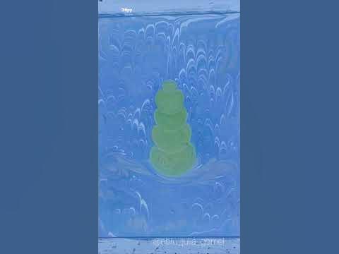 Эбу рисование на воде, древняя техника живописи! Ebru - YouTube