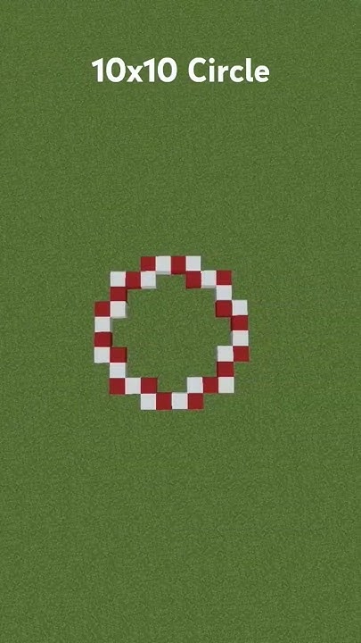 Minecraft Circles Guide - YouTube