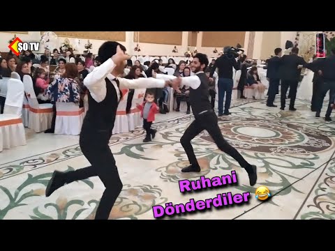 Toyda rəqqaslardan möhtəşəm rəqs - Ruhani döndərməsi - azeri dance