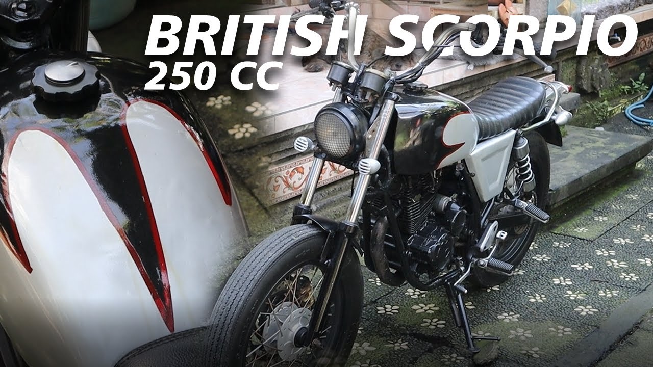 MEMBANGUN MOTOR BRITISH MESIN SCORPIO BUJET PELAJAR - YouTube