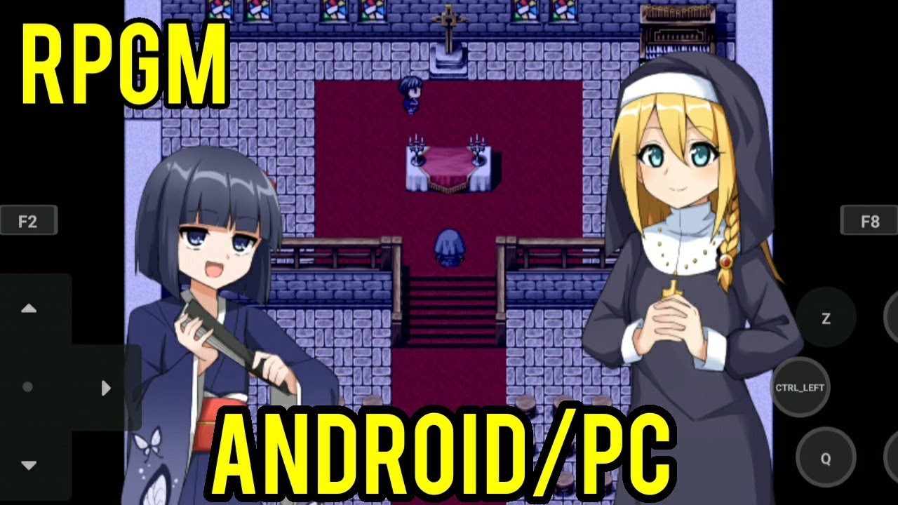 Cute nun rpgm gameplay Android/PC @Gameflixav - YouTube