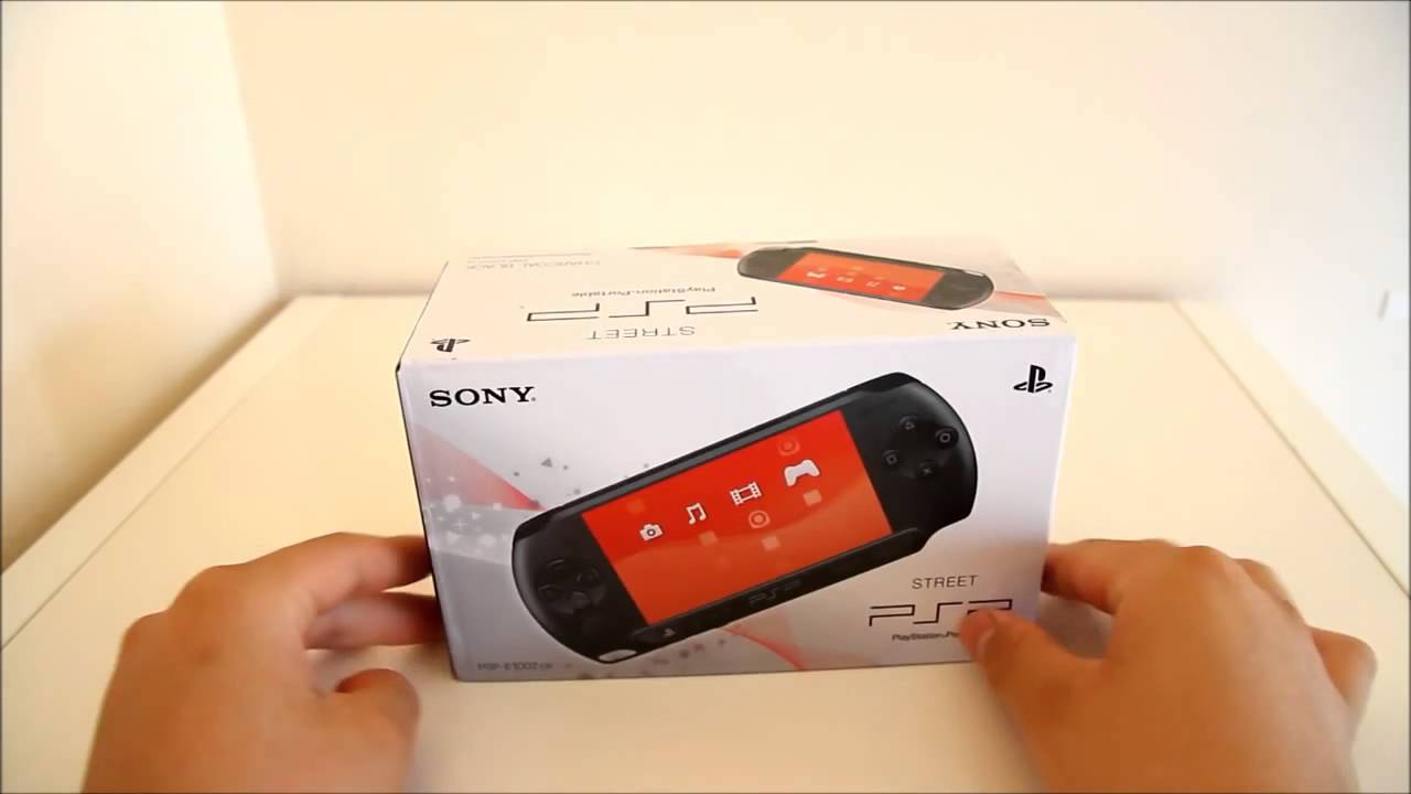 Psp street E 1000 - Unboxing - YouTube
