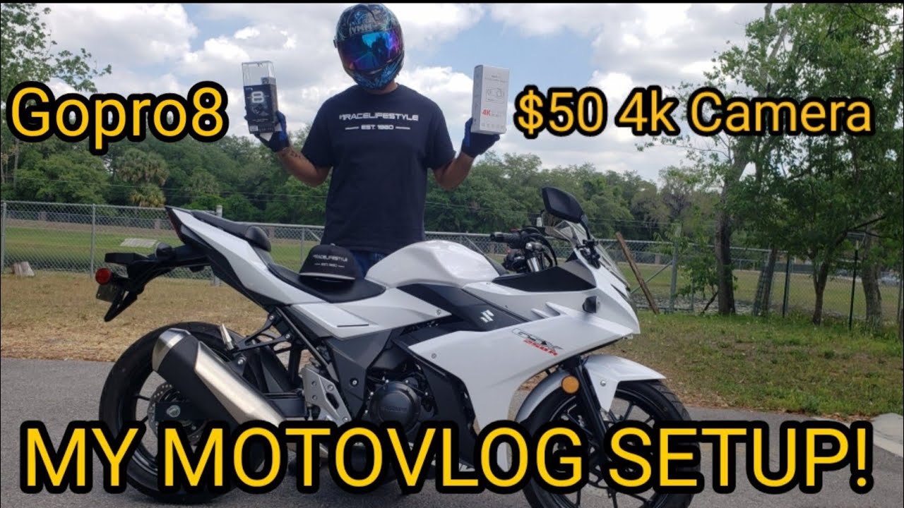 Gopro Hero 8 Black Motovlog Setup - YouTube