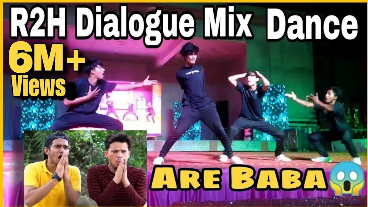 Round2Hell Dialogue Mix Dance | Funny Dance Video | R2H New Video | Yogesh Nigam - YouTube