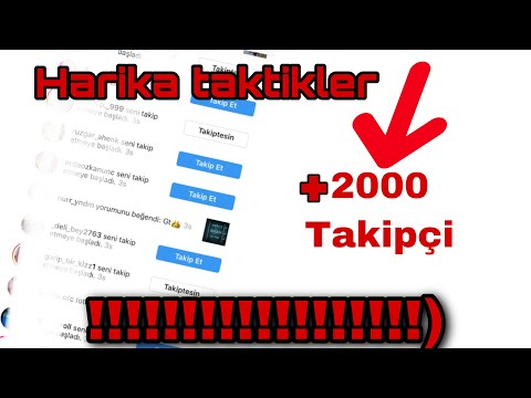 İnstagram aktif takipçi kasma taktiği ( +1000 takipçi )