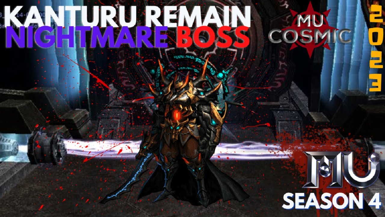 BOSS NIGHTMARE - TRETA MU COSMIC (ô pau quebrou em kanturu remain) - YouTube