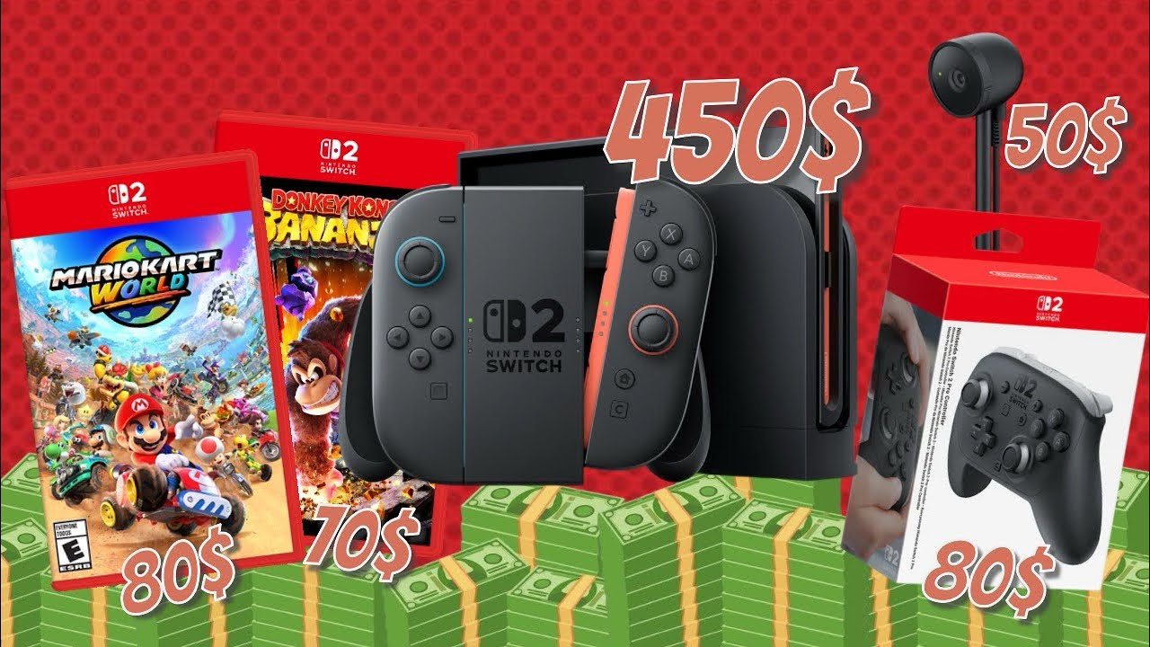 The Insane Prices of Switch 2 - YouTube