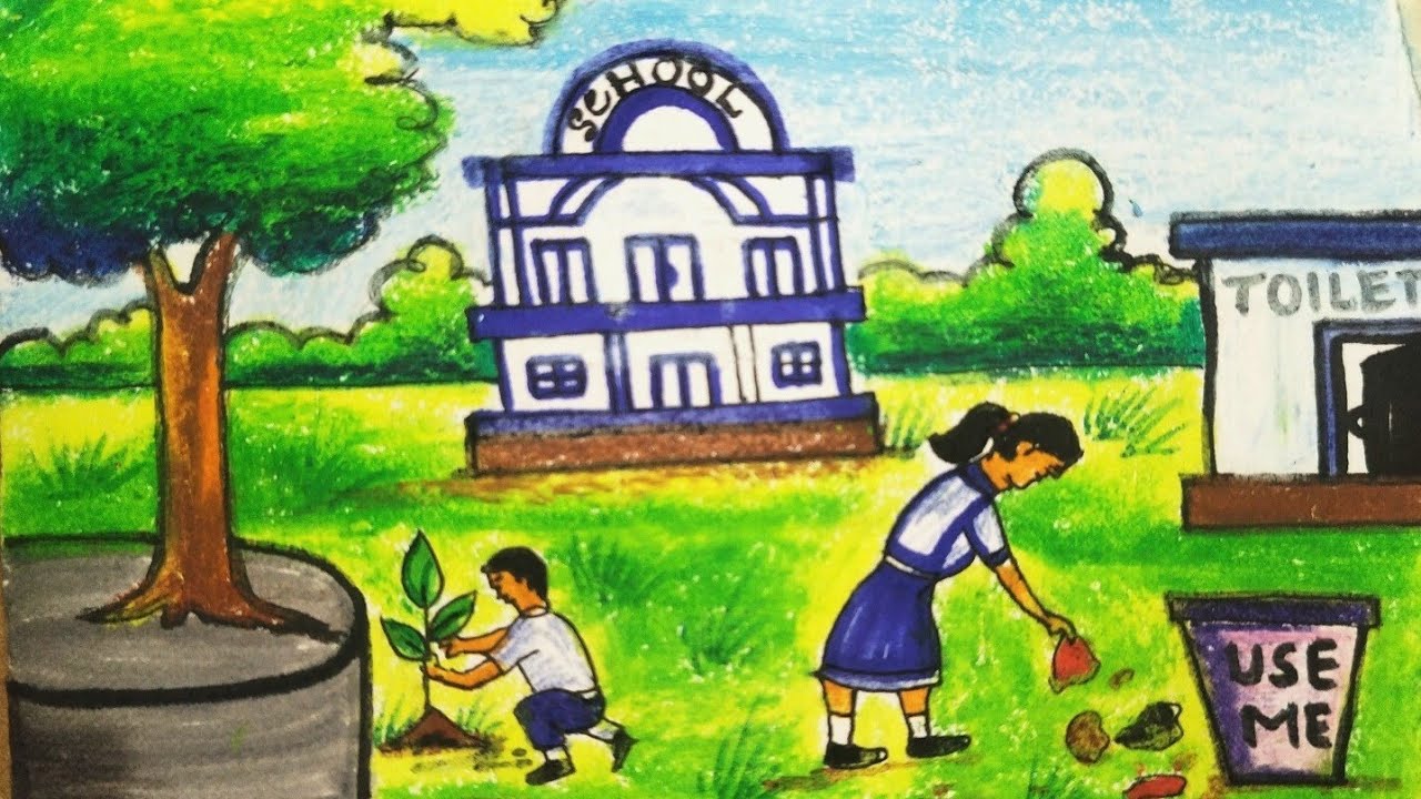 swachhta pakhwada Drawing easy / Poster on Swachhta pakhwada / #swachh ...