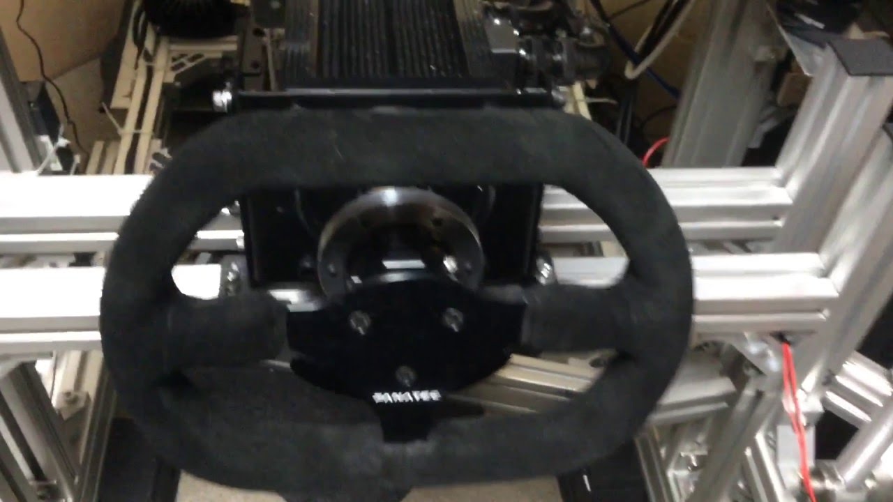 New steering wheel base (OSW Large Mige) - YouTube