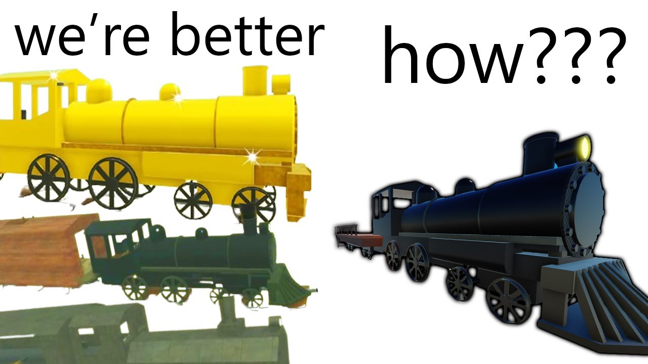 ALL NEW Dead Rails Trains meet the OLD Train… (Meme) - YouTube