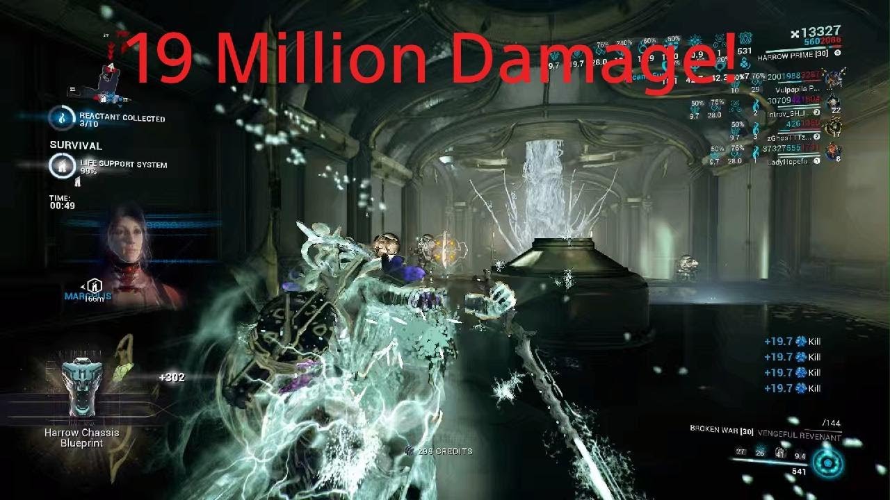Warframe 19 Million Damage - YouTube