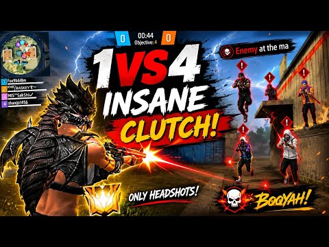 79 kills 💪 AK47+MP40 99%Headshot Rate ⚡| Solo Vs Squad Full Gameplay | intel i5 🖥 Freefire
