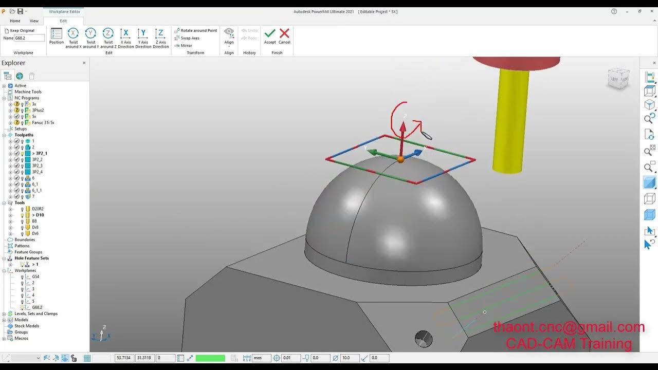 What mean G68 2 Euler Angle - YouTube