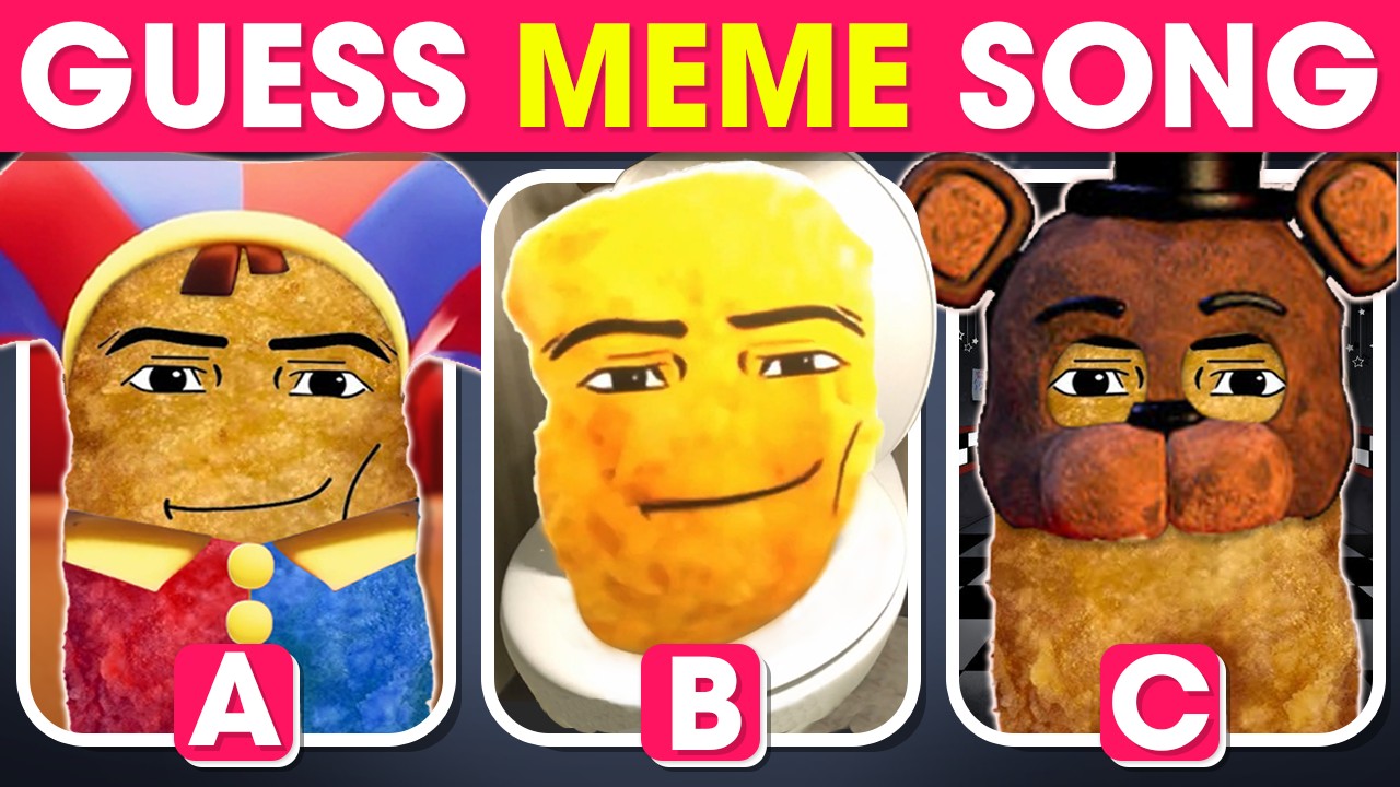 Guess Meme Song | Gegagedigedagedago Sing a Song In Different Universes ...