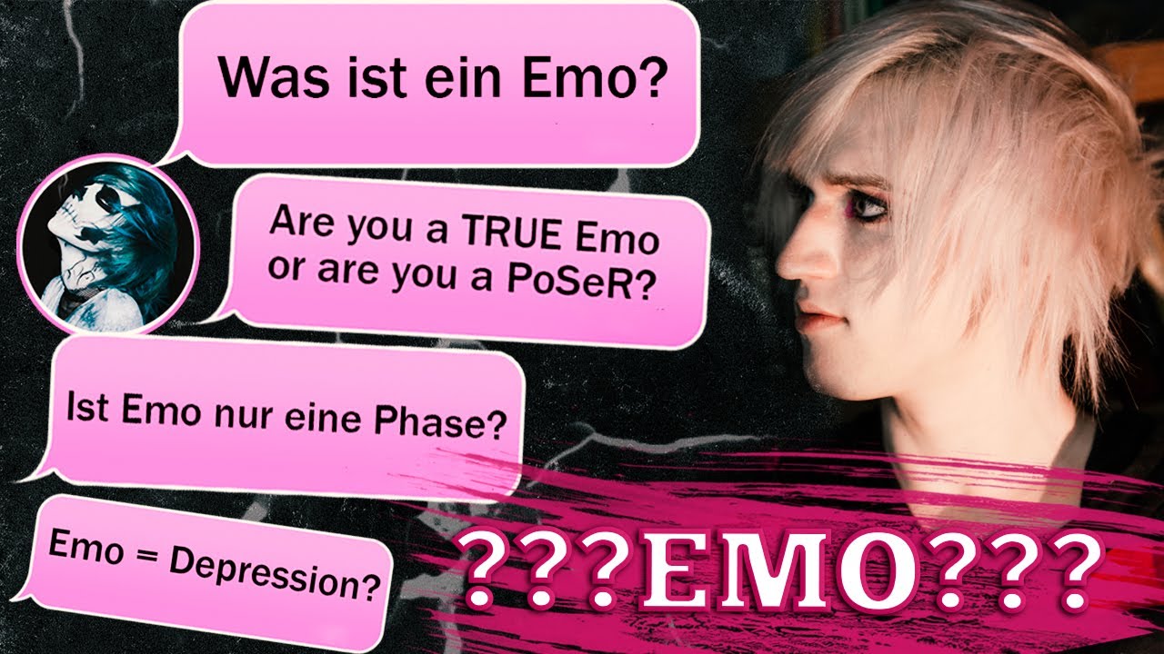 Was ist ein Emo? Emo-Boy spricht über die Emo - Subkultur| Эмо бой ...