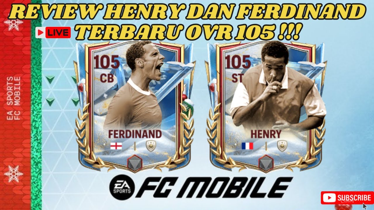 MARI KITA COBA HENRY DAN FERDINAND BARU DI RANK !! EA SPORTS FC MOBILE ...