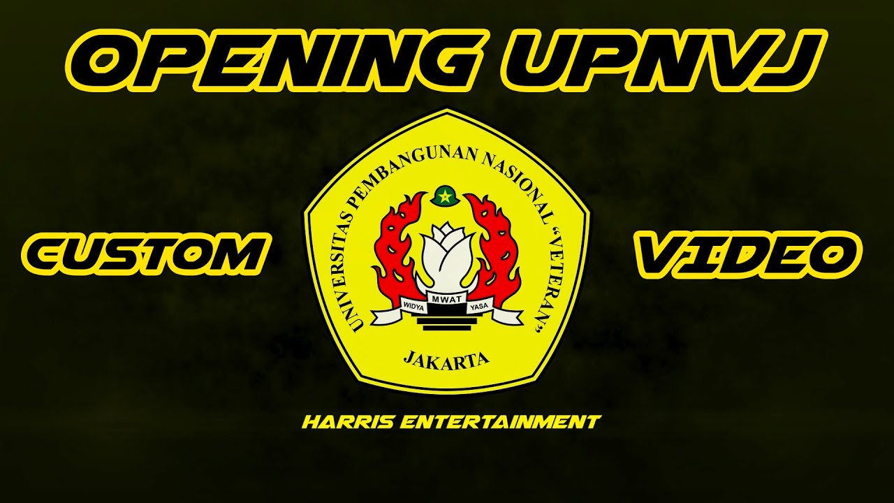 OPENING LOGO UPNVJ - YouTube