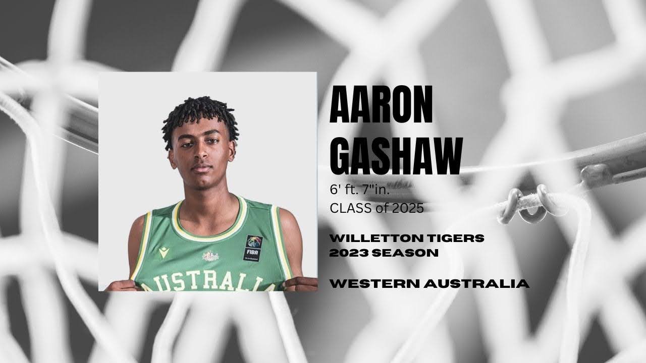 Aaron Gashaw 2023 Highlights - Willetton Tigers - YouTube