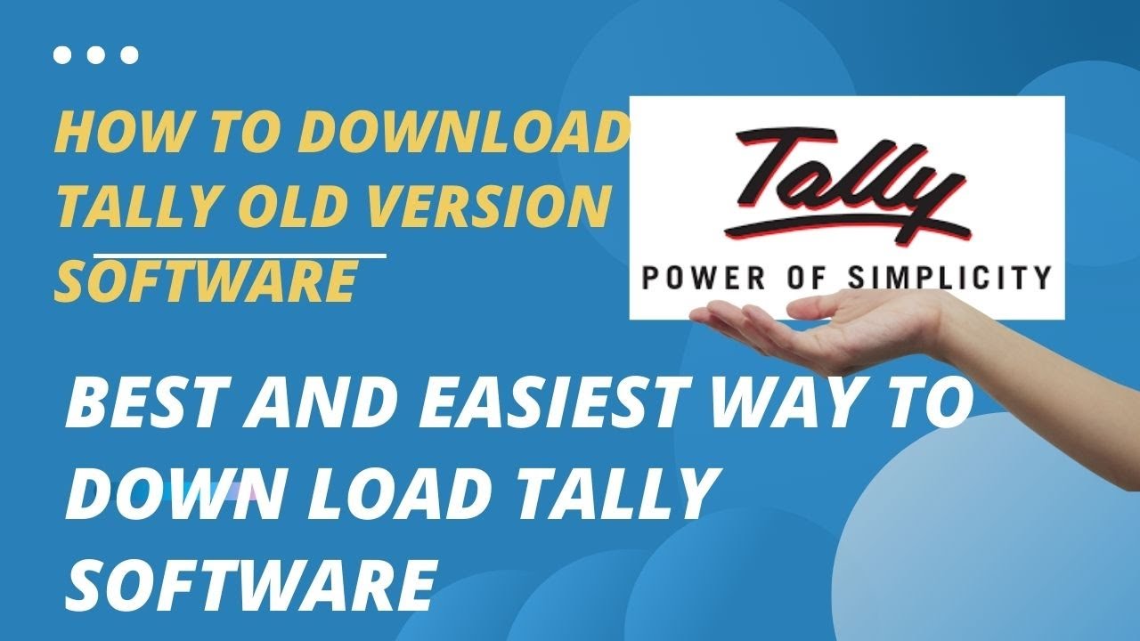 Tally Download | Tally Old Version Download | Tally Old Version Kaise ...