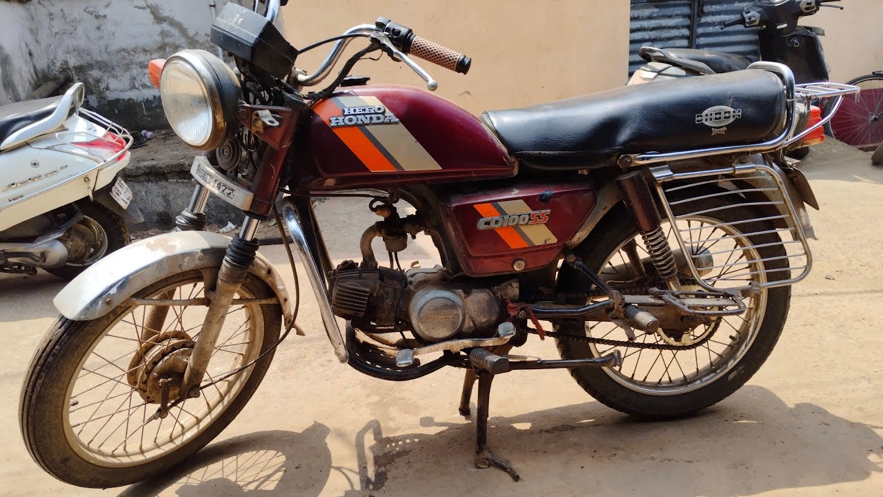 Hero Honda CD100SS full colour modified||@AllBikeRestorationSD - YouTube