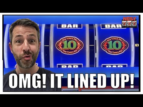 The multipliers LINED UP for a BIG WIN on Bonus Times Slot Machine ...