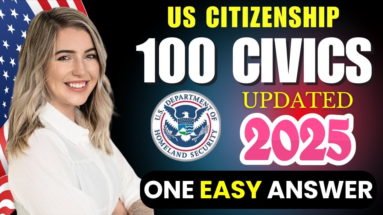 2025 random 100 civics questions and answers - US citizenship interview ...