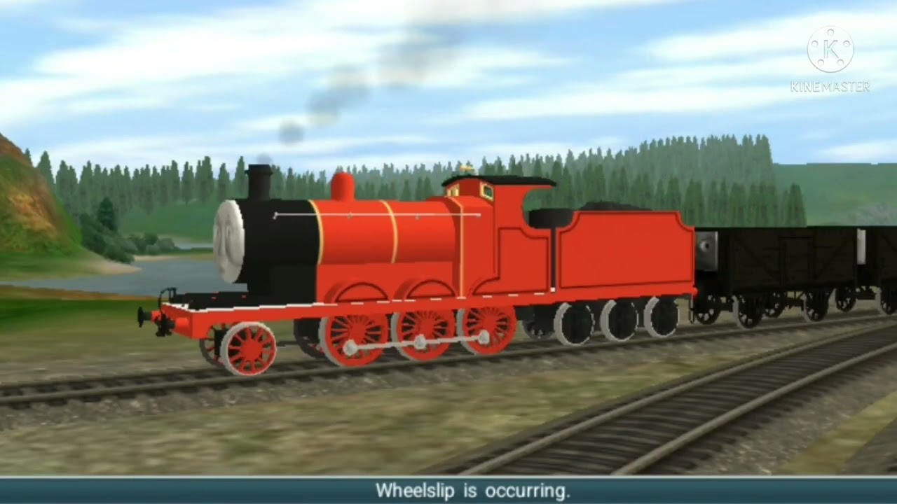 winston the red engine - YouTube